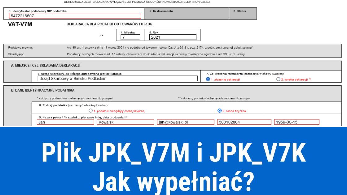Obowi zek Sk adania JPK PKPiR Oraz JPK EWP